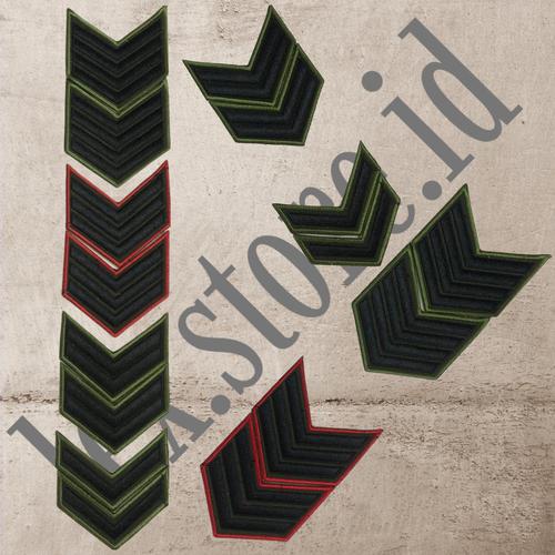 Jual Pangkat PDL Serda Sertu Serka Serma - Serda, Perkeras Kain - Kota ...