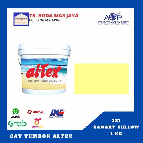 Jual Cat Tembok Altex Emulsion/Altex 381 - Canary Yellow Kemasan 1kg ...