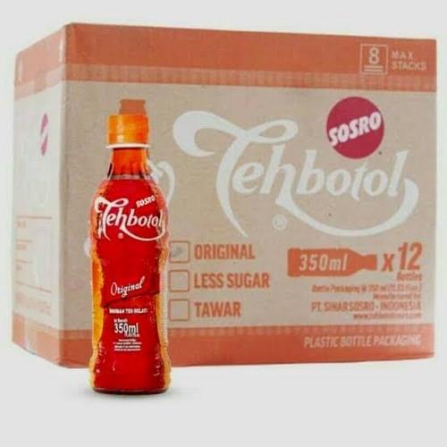 Jual Teh Botol Sosro Pet 350 Ml 1 Dus isi 12x390 ml - Jakarta Barat - Reynand beverages | Tokopedia