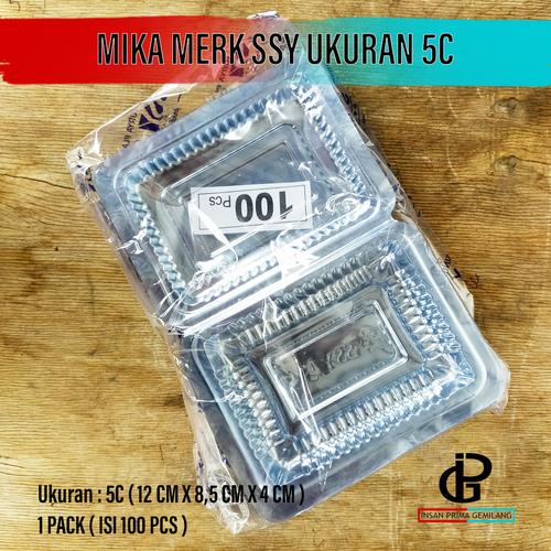 Jual MIKA BENING UKURAN 5C MERK SSY ( ISI 100 PCS ) FOOD GRADE - Kota ...