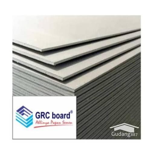 Jual GRC Board 8 mm / Papan GRC / Fiber Semen / GRC Board / 1.22 X 2.44 ...