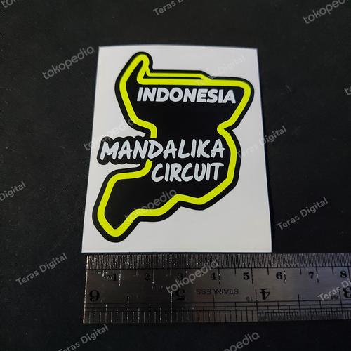 Promo Cutting Sticker Sirkuit Mandalika 5x7cm - Kota Tangerang Selatan ...