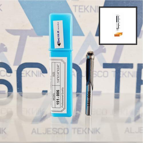 Jual BENZ 151-006 MATA PROFIL LURUS BEARING HPL 6MM LAMINATE FLUSH ...