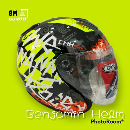 Jual Helm DYR OSAKA motif mirip KYT kyoto - Jakarta Pusat - BMotosport ...