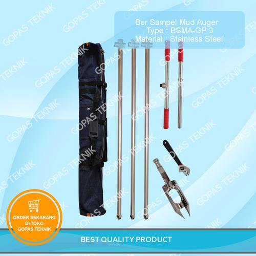 Jual Bor Sampel Tanah Mud Auger / Hand Auger mud set / Bor sampling ...