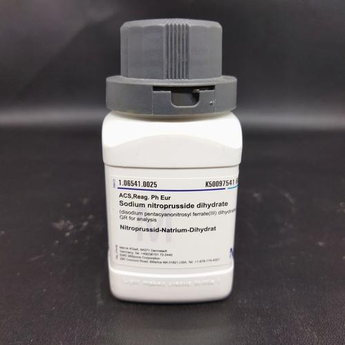 Jual Sodium Nitroprusside Dihydrate 25gr Merck 106541 Natrium ...