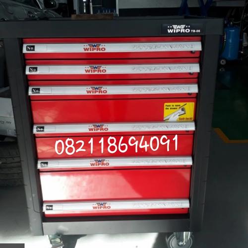 Jual Tool Box 6 Laci Isi Toolkit 127 Pcs Wipro TB-06 Tool Box Tool Kit ...