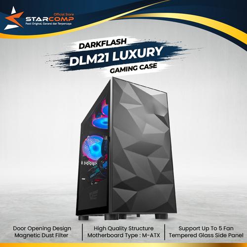 Promo Casing Aigo DarkFlash DLM 21 LUXURY Black DLM21 - Hitam Cicil 0% ...
