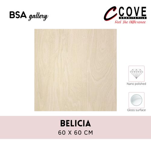Jual GRANITE COVE 60X60 BELICIA / GRANITE TILE CORAK KAYU NANO POLISHED ...
