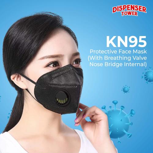 Jual masker KN95 valve respirator 5ply / masker medis premium - KN95 ...