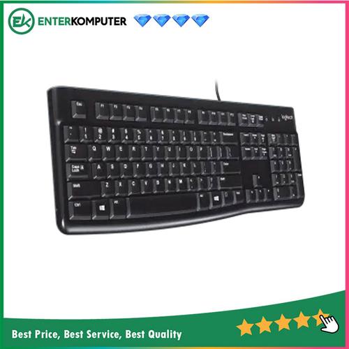 Promo Logitech Classic keyboard K120 Black USB - Jakarta Pusat - Enter ...