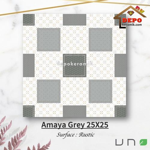 Jual UNO Amaya Grey 25x25 Kw1 Keramik Lantai Kamar Mandi - Jakarta ...