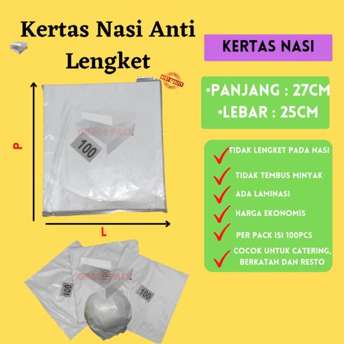 Jual kertas bungkus makanan/nasi - Kertas Nasi KFC - Kota Surabaya ...