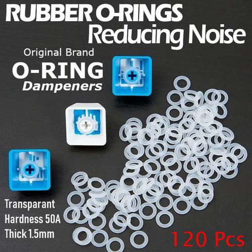 Jual Mechanical Keyboard O-Ring Keycap Dampener/Peredam 1.5mm 120 pcs ...
