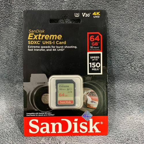 Jual SDXC Memory Card Kamera SANDISK 64GB 150MBPS EXTREME - Kota Malang ...