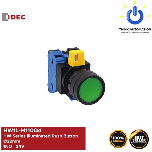 Jual Pushbuttons Lampu 24V IDEC HW1L-M110Q4(WARNA) - Merah - Kab ...