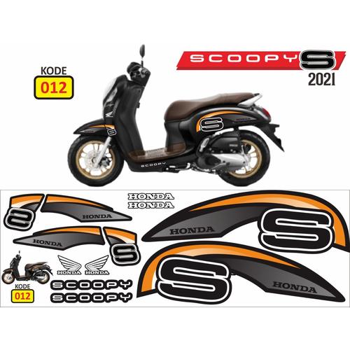 Jual Striping honda scoopy all new sticker scoopy baru honda scoopy S ...