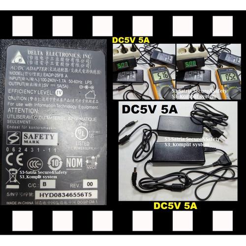 Jual Adaptor 5V 5A Power Supply Switching 3.5A 4A 5 V volt 5 ampere ...