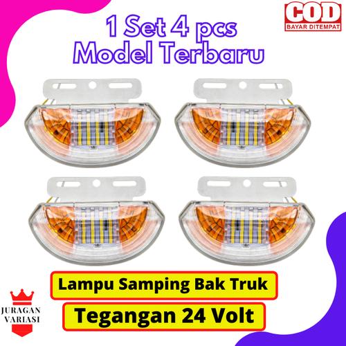 Jual Lampu Led Samping Atas Belakang Bak Truk Truck Tronton Kipas 24 ...