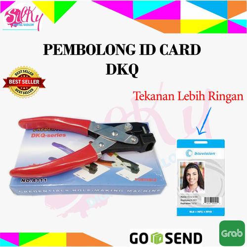 Jual Pembolong ID Card / Tang DKQ ID Card / Pembolong Name Tag Oval ...