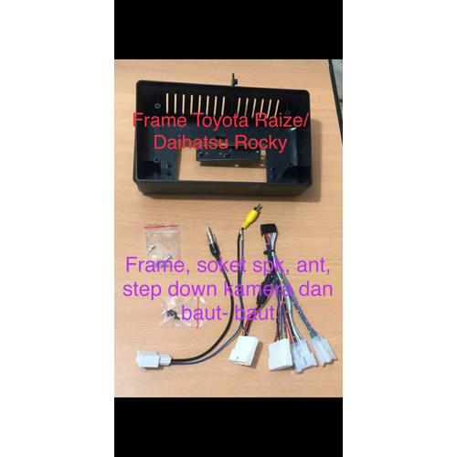 Jual Frame head unit android Toyota Raize 2020 slim version 10 inch ...