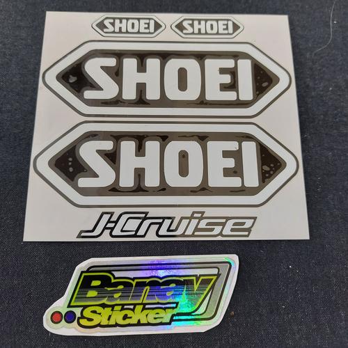 Jual STICKER SHOEI J CRUISE VISOR HELM CUTTING - Putih - Jakarta Timur ...