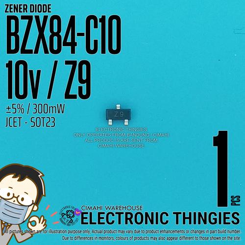 Jual BZX84-C10 SOT23 JCET ZENER Z9 10V 5% DIODE DIODA SMD - Kota Cimahi - Electronic Thingies ...