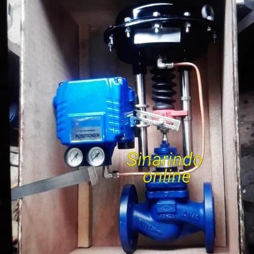 Jual control valve 3" DP 34 pn 40 ari - faba c/w positioner - Jakarta ...