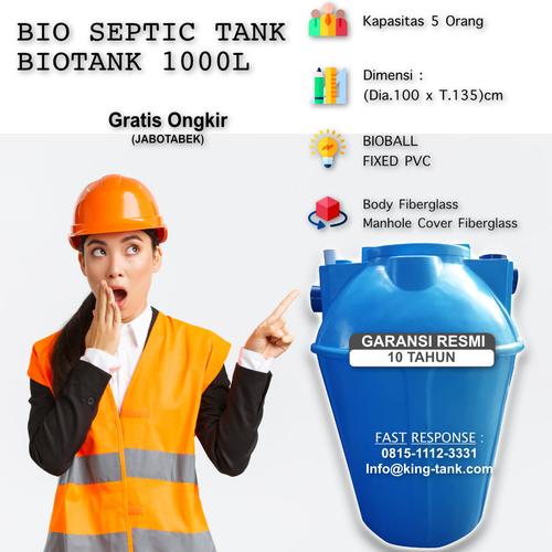 Jual TANGKI BIO Septic Tank BIOTECH 1000 Liter / 1m3 - Jakarta Barat ...