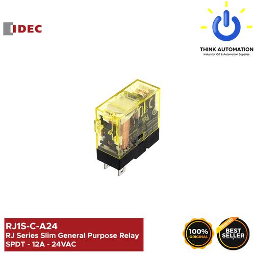 Jual IDEC Slim Power Relay 24V AC 1 Pole | RJ1S-C-A24 - Kab. Bekasi ...