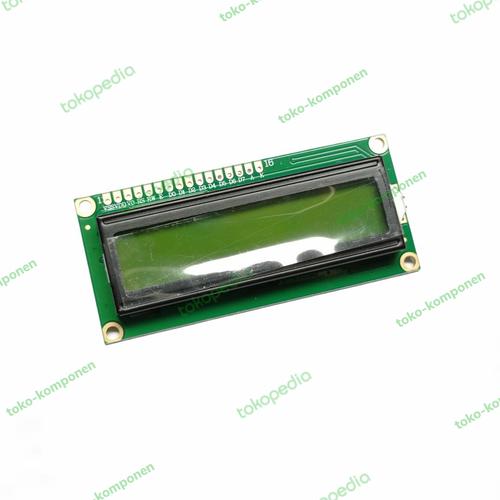Jual LCD 16x2 LCD 1602 Background Hijau Tulisan Hitam LCD Character ...