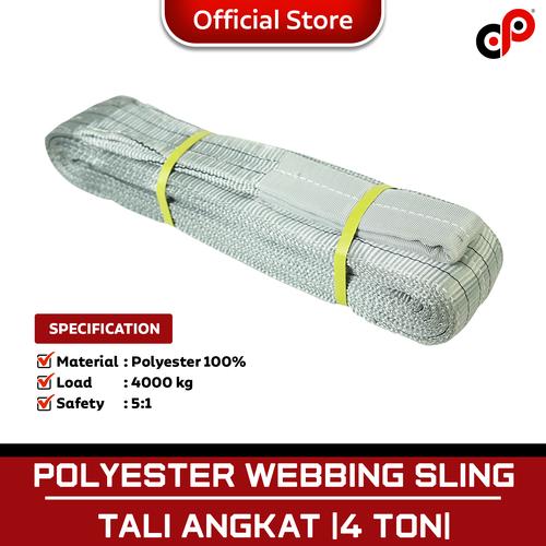Jual POLYESTER WEBBING SLING |TALI ANGKAT | 4 TON | 3m, 4m, 5m, 6m| - 5 ...