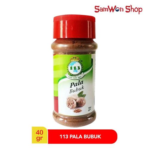 Jual 113 PALA BUBUK / NUTMEG POWDER 40GR - BUMBU REMPAH INSTANT SIAP ...