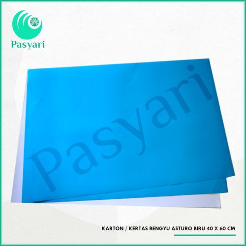 Jual Karton / Kertas BengYu Asturo Biru dan Kuning 40 x 60 cm - Biru ...
