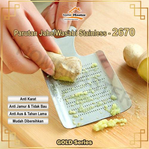 Jual Parutan/Grater Jahe/Ginger/Bawang/Garlic/Wasabi Stainless 2670 ...