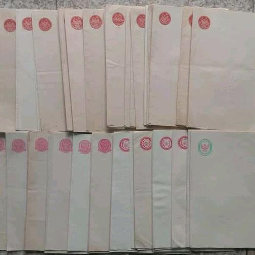 Jual Kertas Segel Asli Tahun 1990 1992 1993 1994 1995 1996 1997 2000 ...