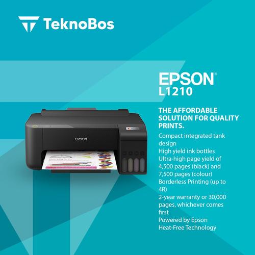 Jual Epson EcoTank L1210 Ink Tank Printer - Kota Yogyakarta - TeknoBos ...
