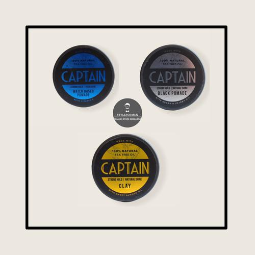 Jual CAPTAIN POMADE CLAY PRIA TERMURAH ORIGINAL - Hair Powder - Kota ...