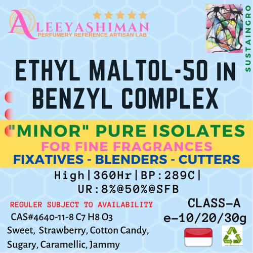 Jual Aleeyashiman MINOR FIX PURE ISOLATE-ETHYL MALTOL-50 in BENZYL ...