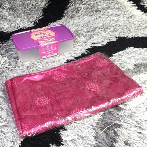 Jual Taplak Meja Tupperware Table cloth Fuchsia Red - Kota Malang ...