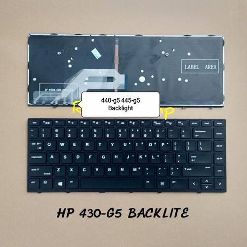 Jual KEYBOARD HP PROBOOK 430-G5 440-G5 445-G5 BACKLIGHT - Silver Frame ...