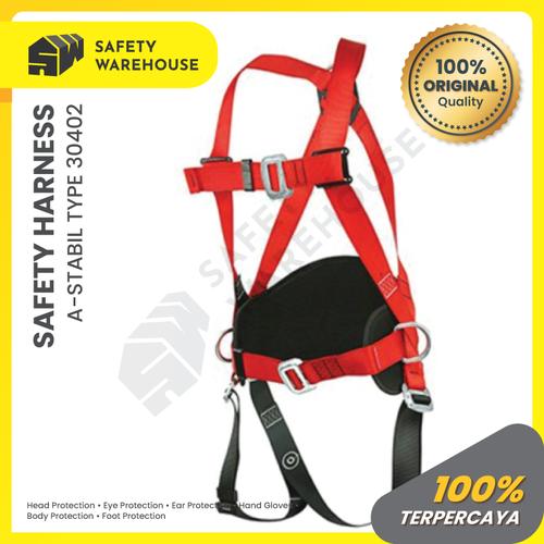 Jual Safety Harness / Full Body Belt Sabuk Climbing Shackle A STABIL ...