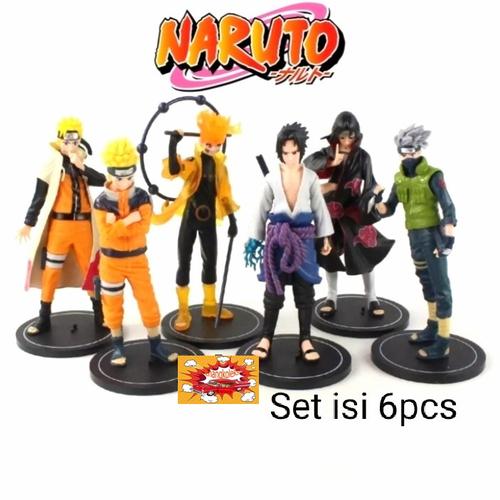 Jual Naruto Kakashi Sasuke Figure Set Isi 6 - SET 6 NEW - Jakarta Barat ...