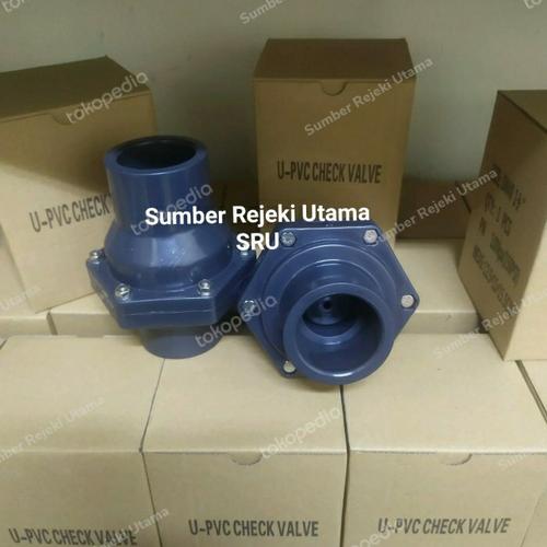 Jual Check Valve PVC / Klep Tabok Socket 11/4"inch. - Jakarta Barat ...