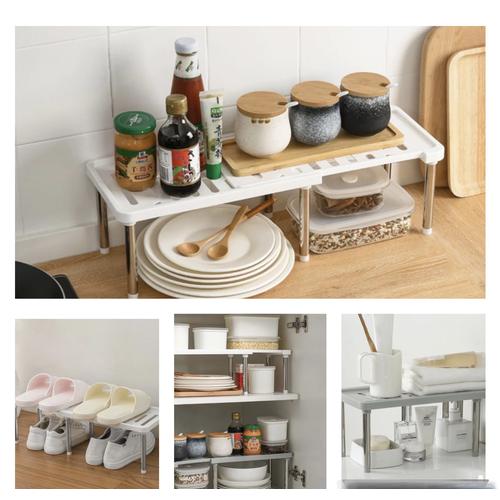 Jual PANACHE Expander Kitchen Rack Organizer Rak Multifungsi - GREY ...