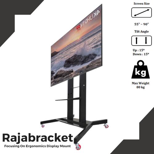 Promo Bracket TV Standing 55 60 65 70 75 80 85 90 inch, Super Solid ...