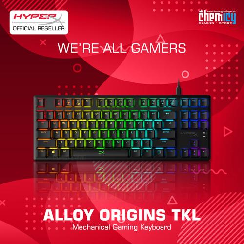 Jual HyperX Alloy Origins Core RGB TKL Mechanical Keyboard - Biru ...