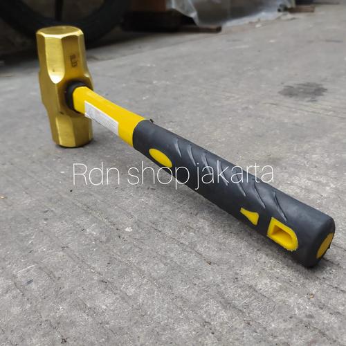 Jual Palu kuningan 4 LB ( 2 KG ) BRASS STONE HAMMER OPT JIS - Jakarta ...
