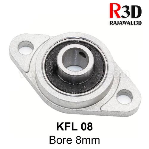 Jual Bracket Bearing KFL08 Pillow Block Bearing 8mm CNC Parts - Kab ...