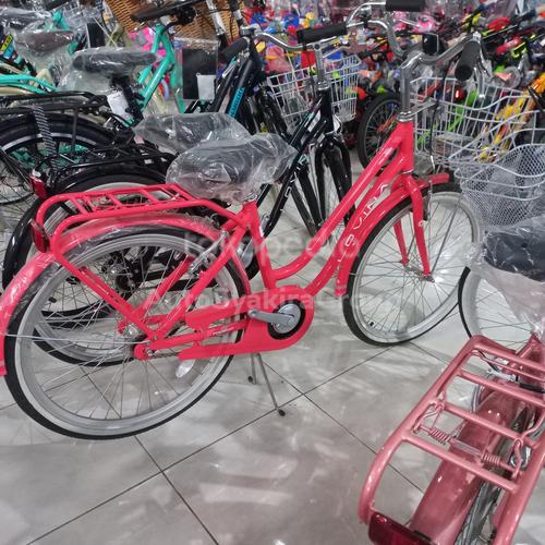 Jual Sepeda Mini Keranjang Polygon Lovina 24 inch - Hitam - Kab ...